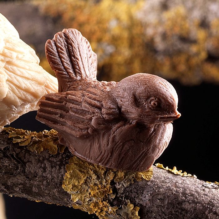 Small Winter Birds mould, silicone candy molds, Professional silicone ...