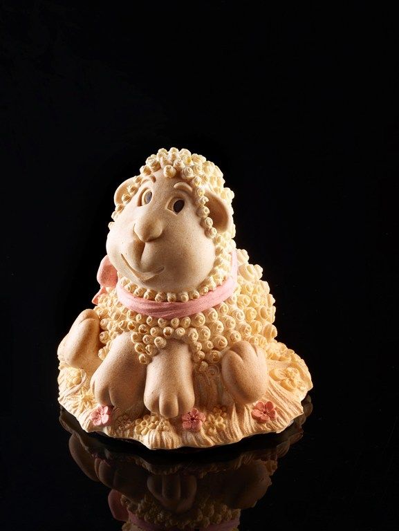 3D Lamb Easter Bell chocolate mold