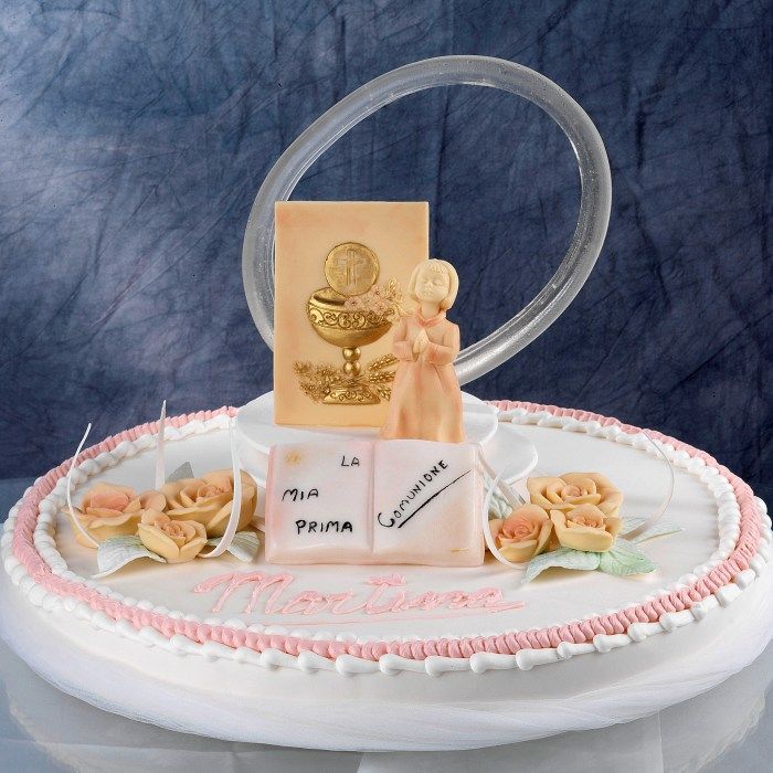 Parchment silicone mould of 3D First Communion Cup decorations, First ...